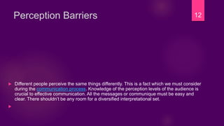 Barrier to communications part i | PPT