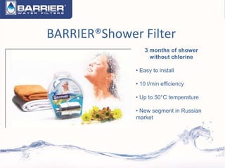 Barrier® Water Filters | PDF