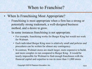 Barringer-Chapter15- Franchising.ppt
