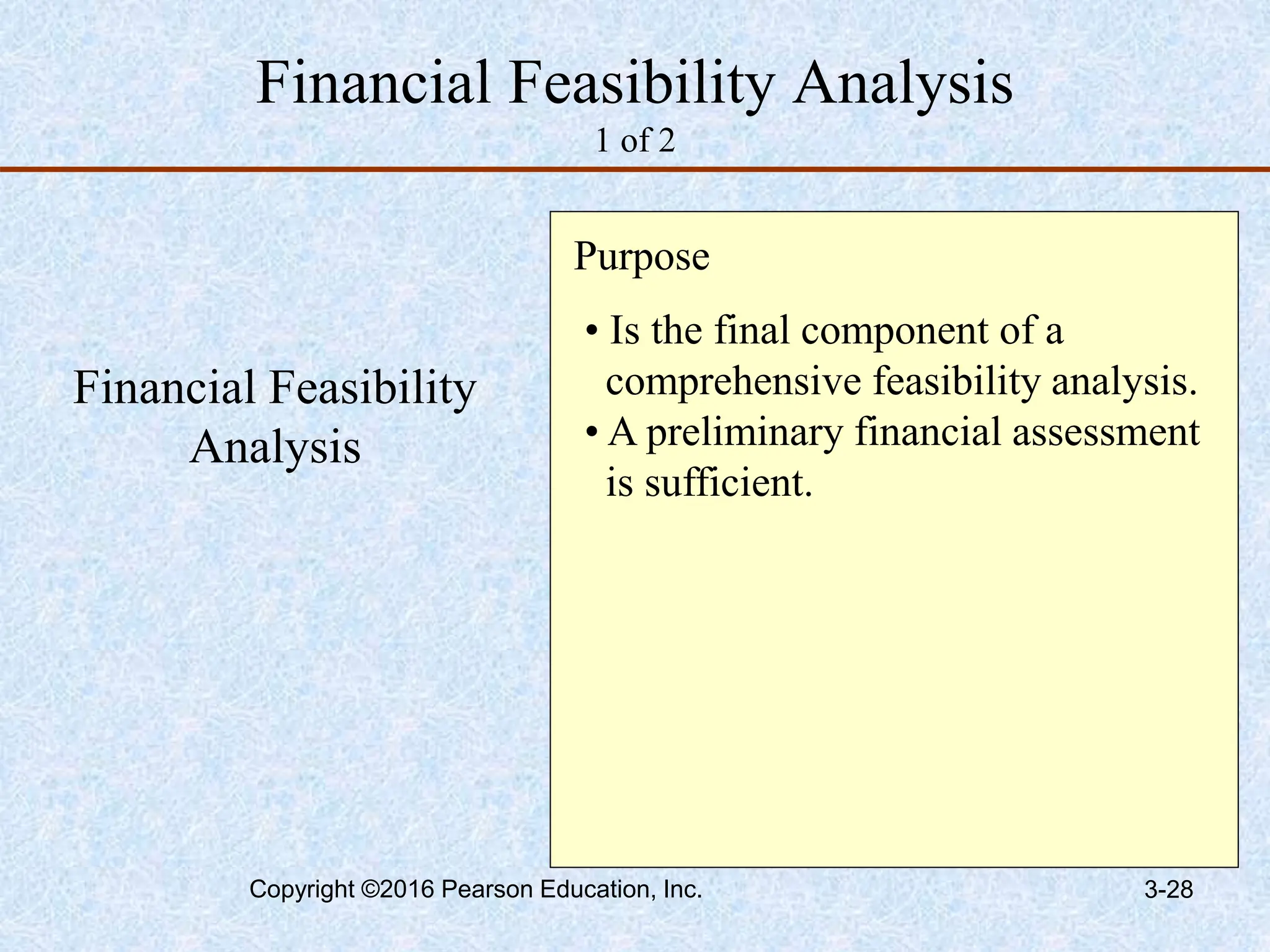 barringer-Chapter3-Feasibility Analysis.ppt