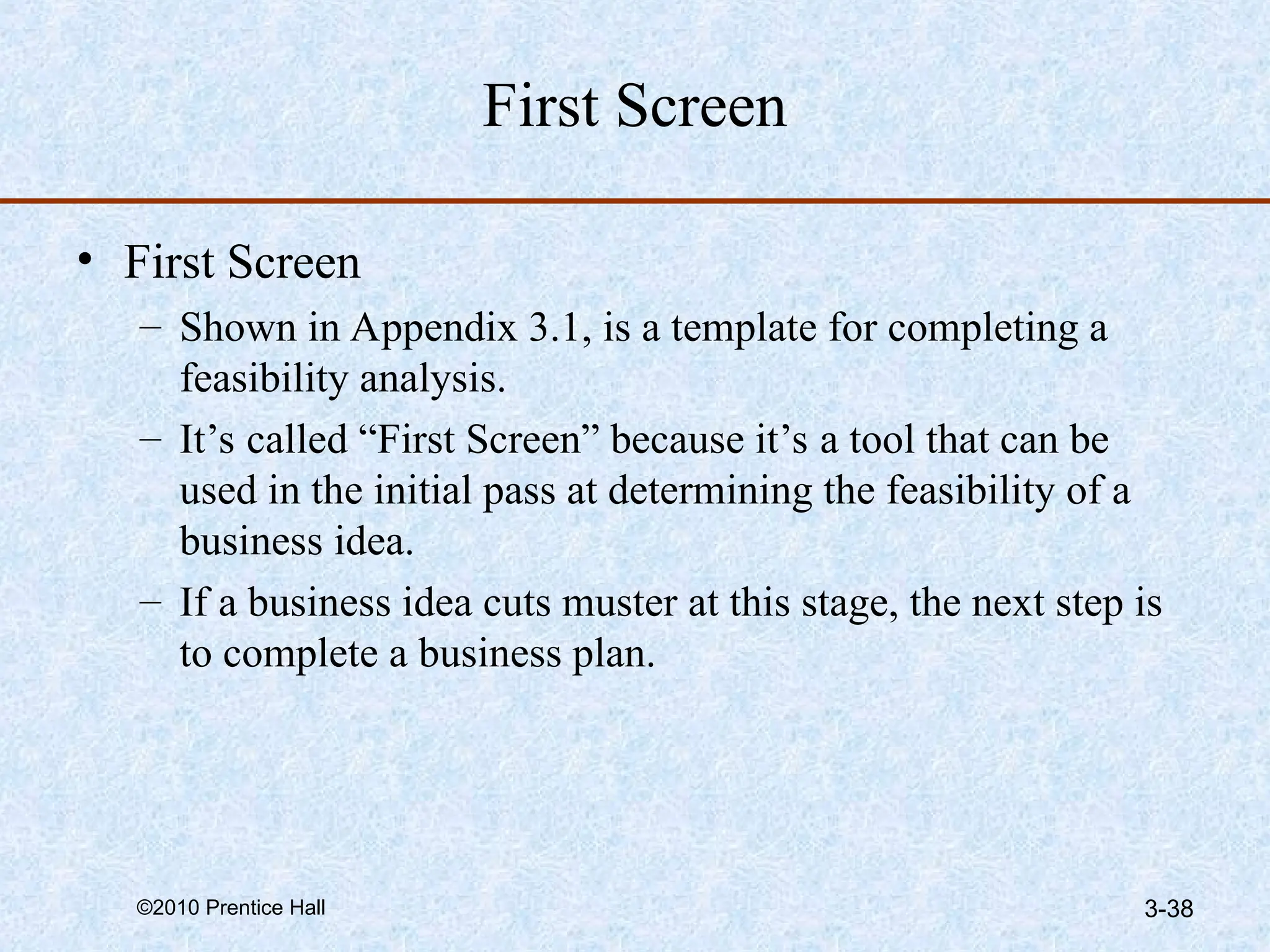 Entrepreneurship Barringer slides Chapter 3 | PPT
