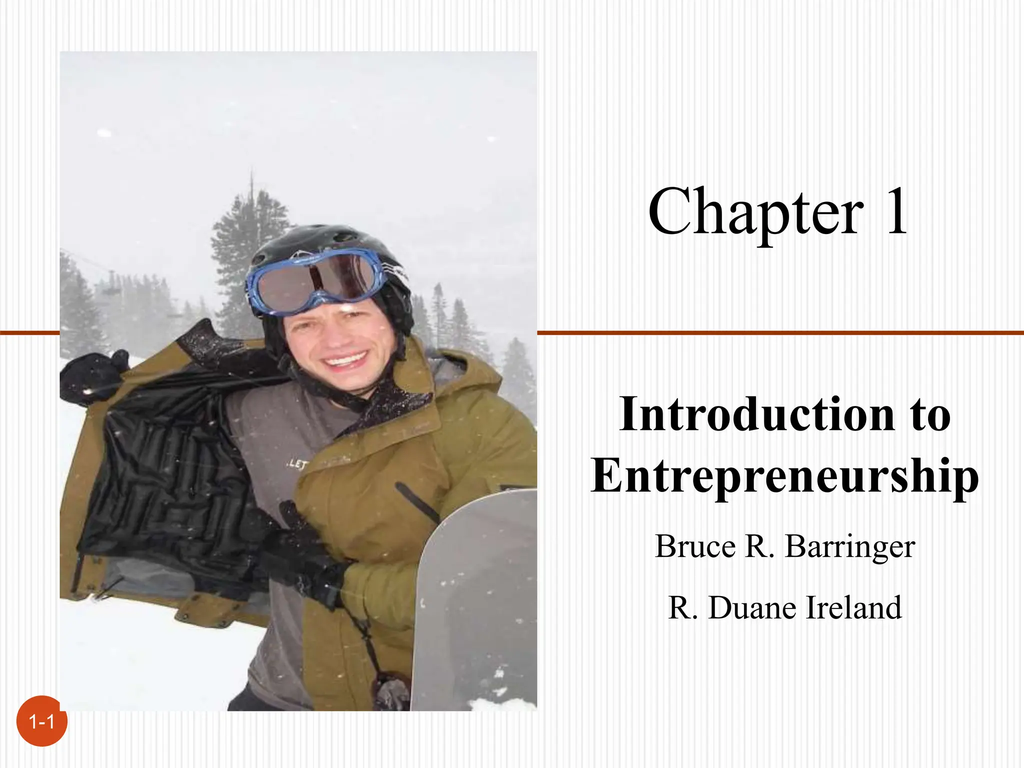 Introduction to Entrepreneurship by Barringer | PPT