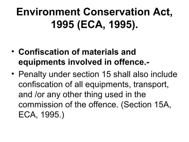 Barrister raihan khalid laws regulating eia in bangladesh | PPT ...