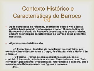 Barroco e arcadismo no Brasil | PPTX