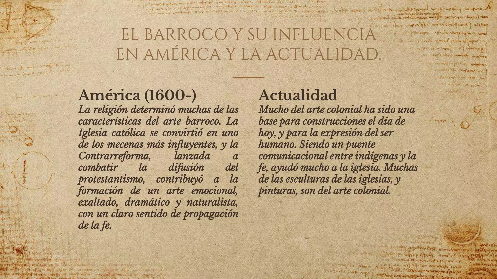 Barroco Americano | PPTX