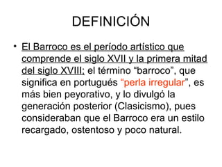 Barroco musical | PPT