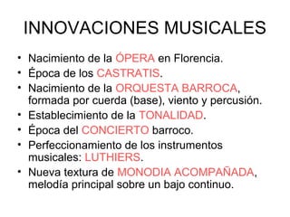 Barroco musical | PPT