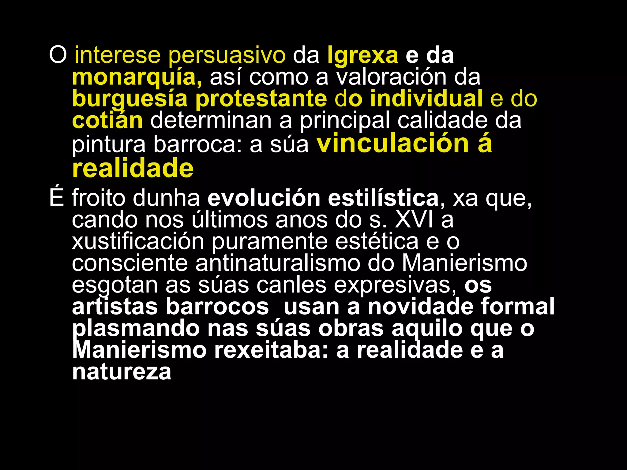 A pintura barroca: Caravaggio e o tenebrismo | PPT