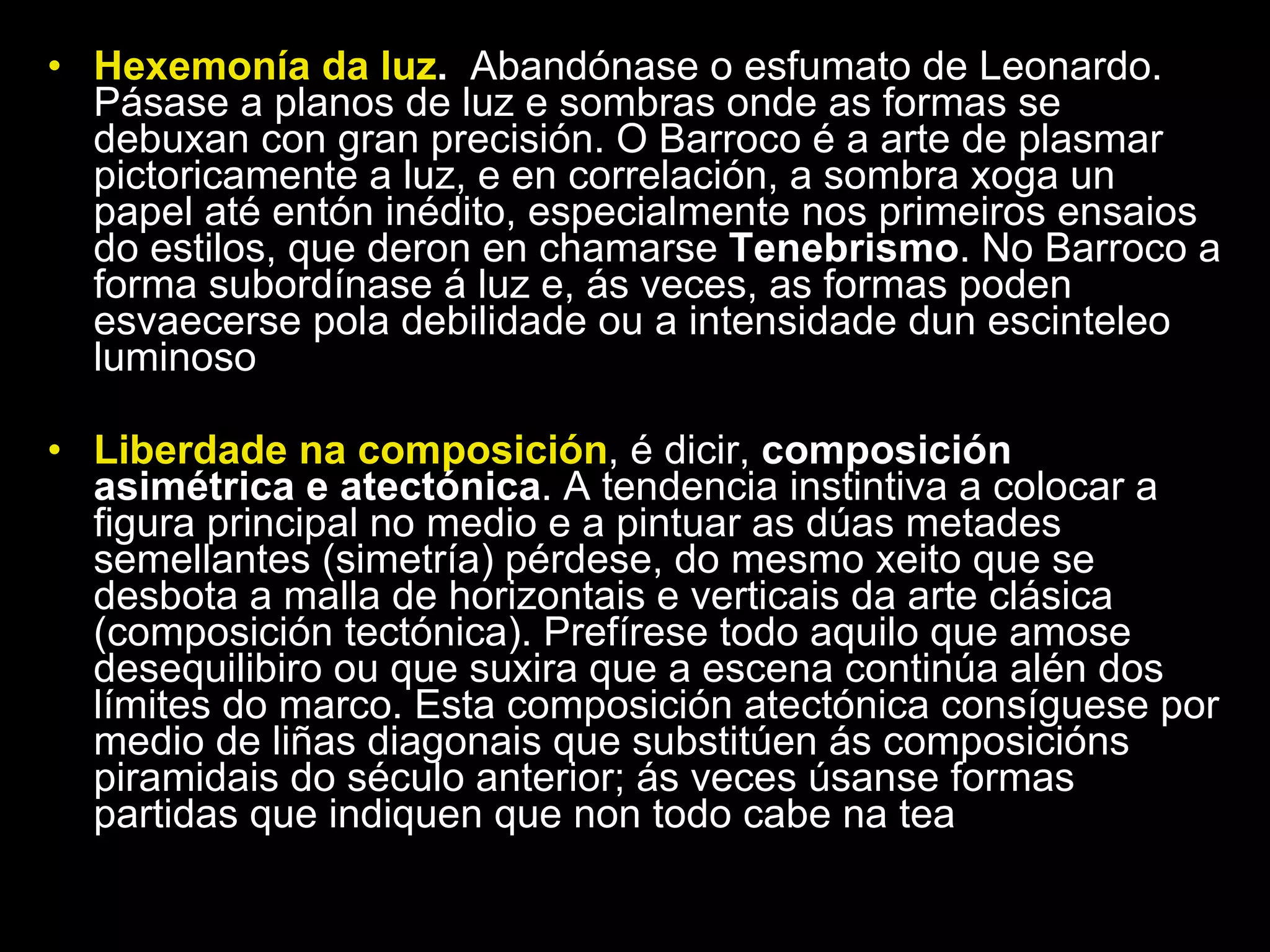 A pintura barroca: Caravaggio e o tenebrismo | PPT