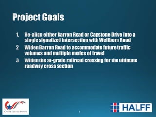 Barron Road-Capstone Drive Realignment | PPT