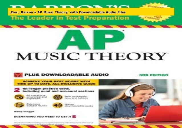 [Doc] Barron's AP Music Theory: with Downloadable Audio Files