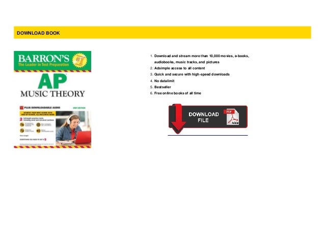 [Doc] Barron's AP Music Theory: with Downloadable Audio Files