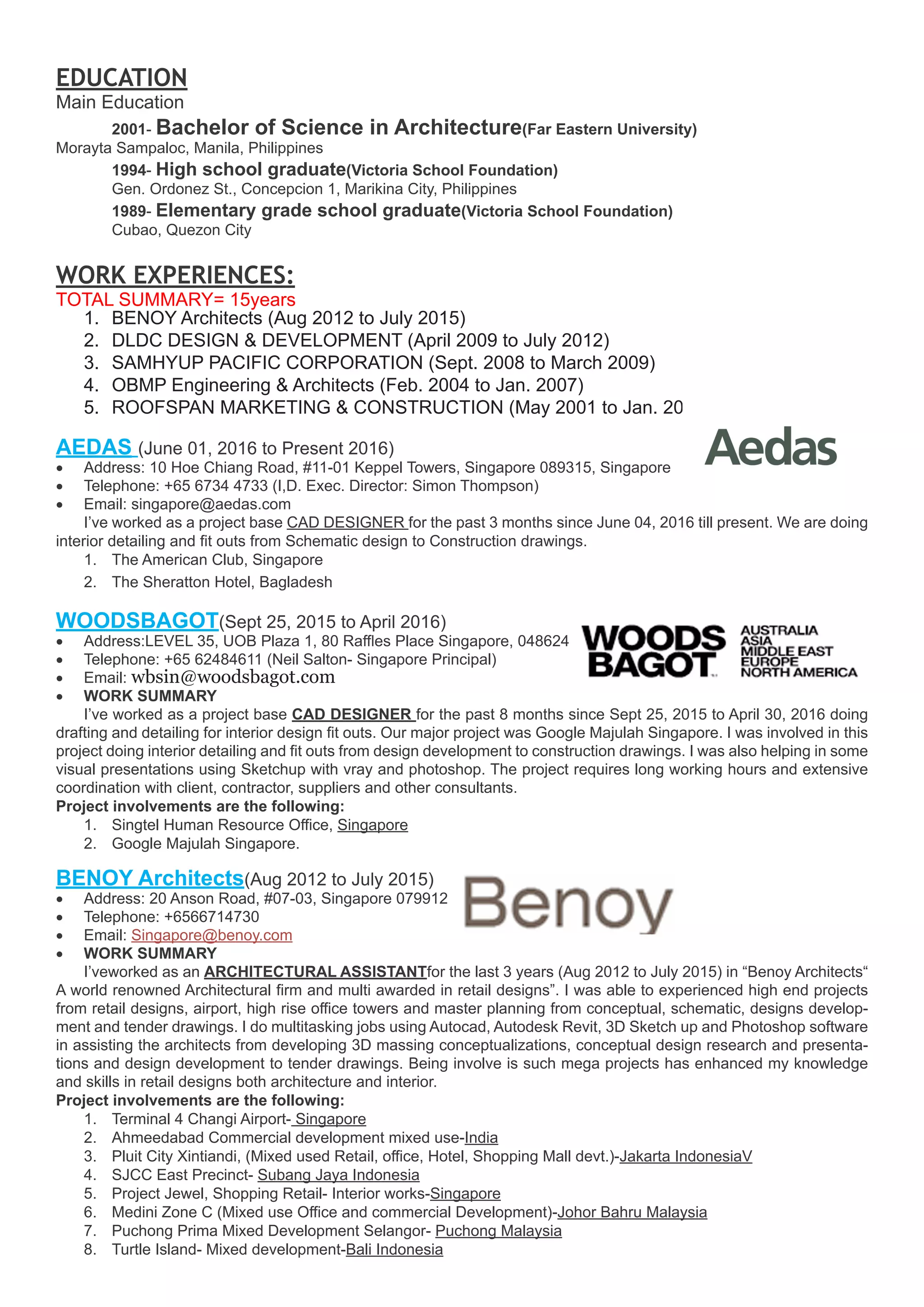 Barry de leon cv 2016 | PDF | Drawing and Sketching | Arts and Crafts