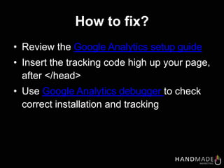 5 Ways You’re Sabotaging Google Analytics | PPTX