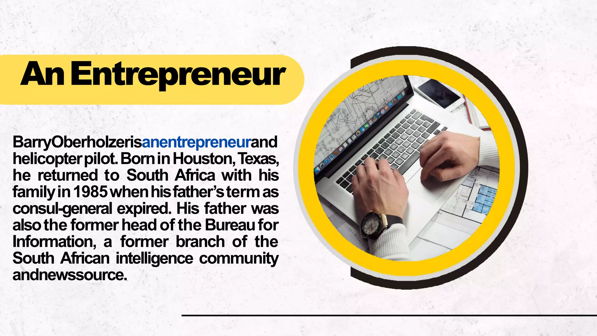 Barry Oberholzer - A Helicopter Pilot | PPTX