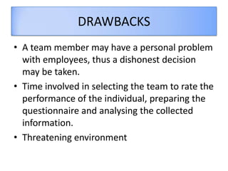 Bars & 360 degree appraisal | PPT