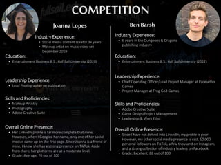 Ben Barsh's Personal Brand | PPT