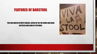 Bar stool sports | PPT