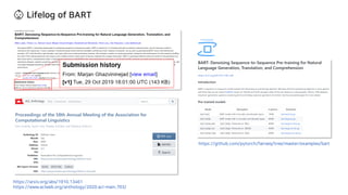 Bart : Denoising Sequence-to-Sequence Pre-training for Natural Language Generation, Translation ...