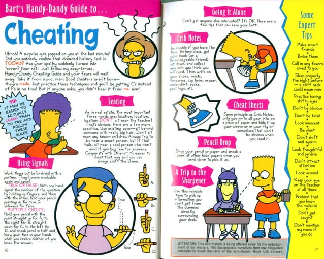 Bart Simpson's Guide-To-Life