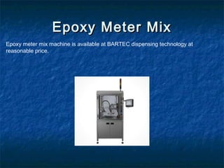 Bartec Dispensing Technology | PPT