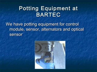 Bartec Dispensing Technology | PPT