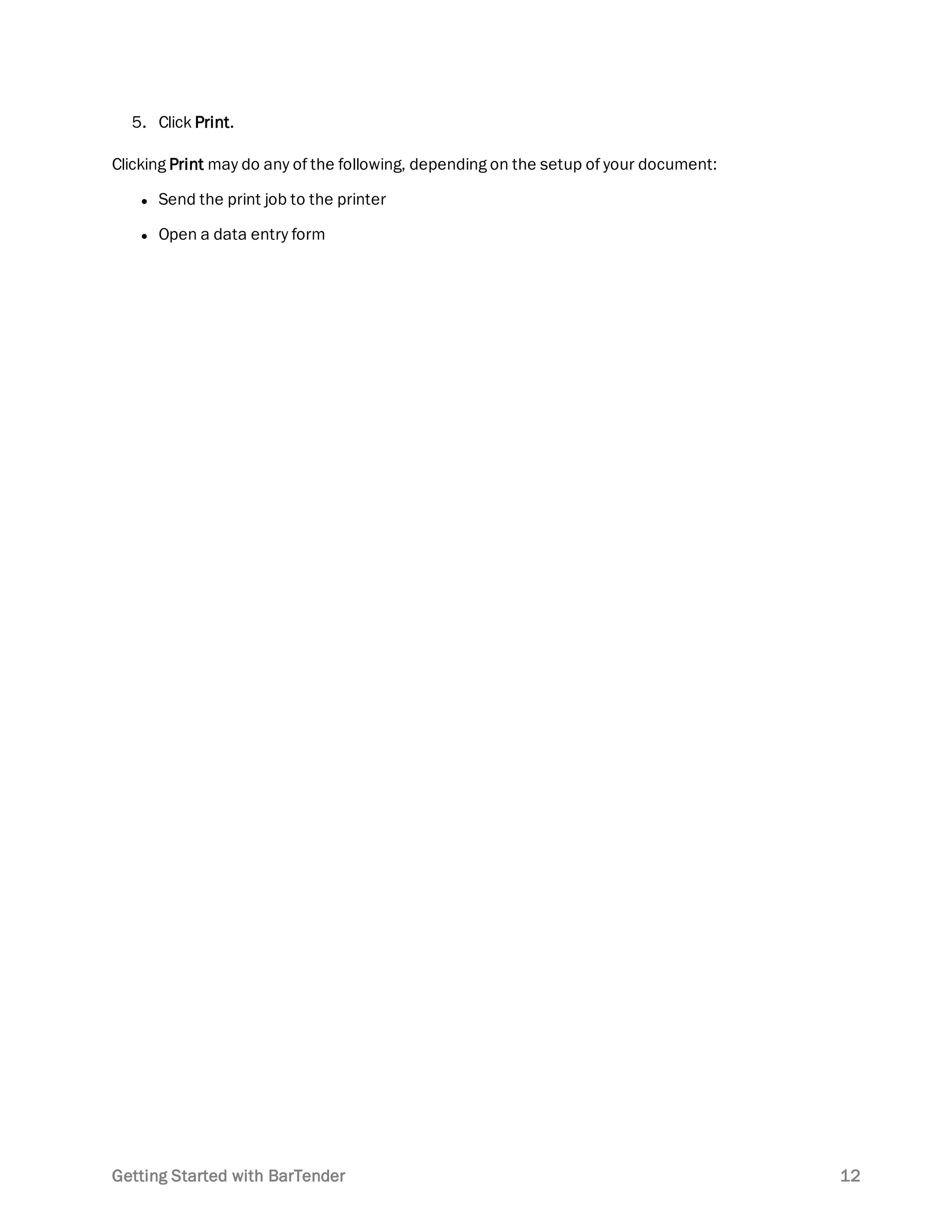Bar tender manual | PDF