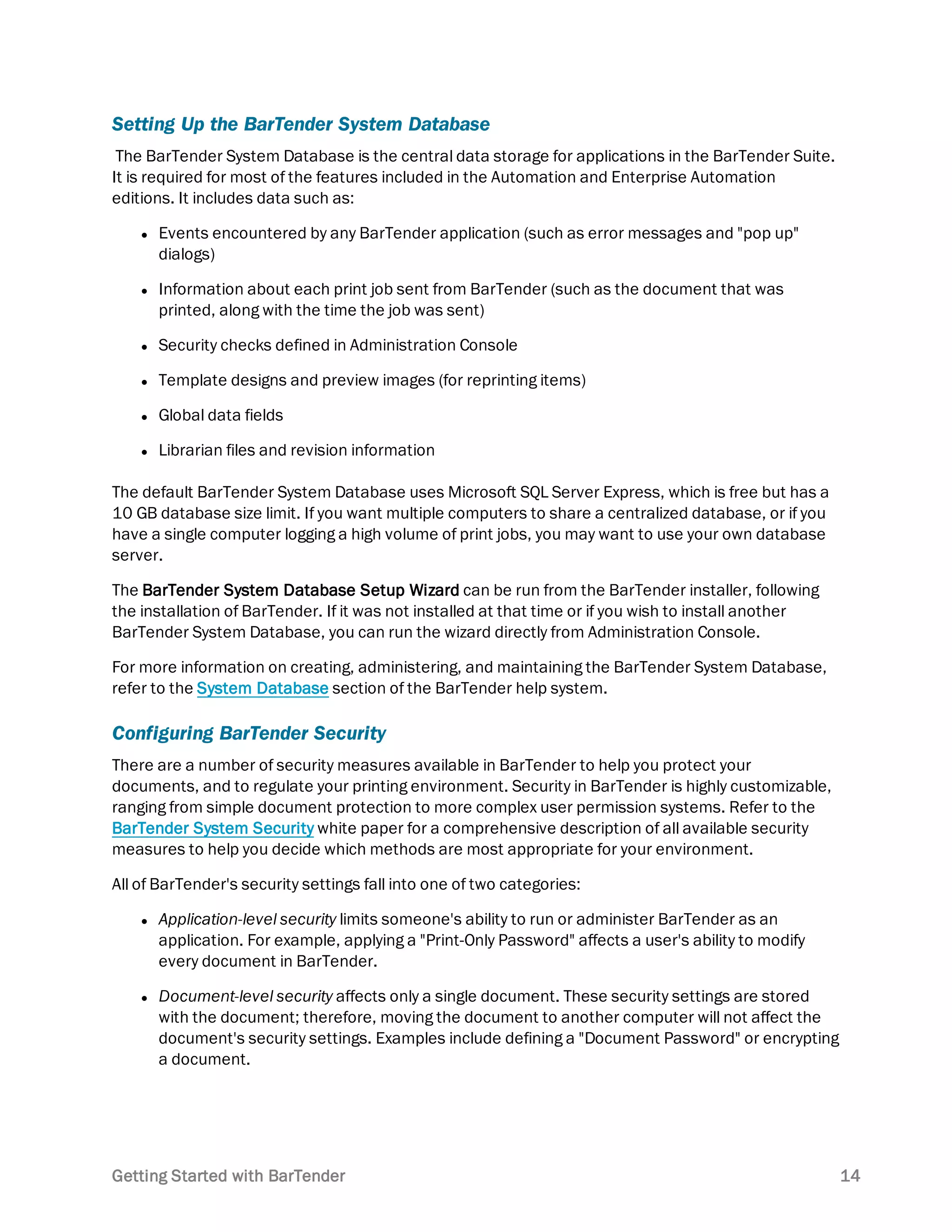 Bar tender manual | PDF