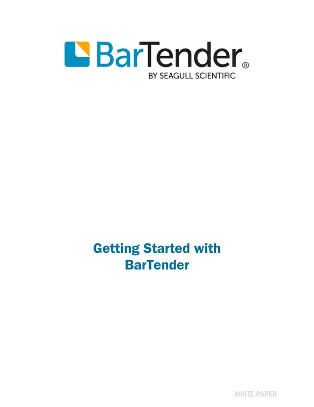 Bar tender manual | PDF | Operating Systems | Computer Software and Applications