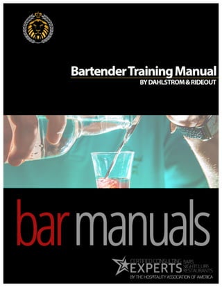 Manual de Entrenamiento para Bartenders | PDF