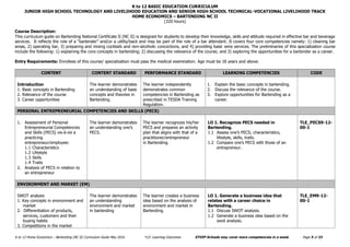 Bartending nc-ii-cg | PDF