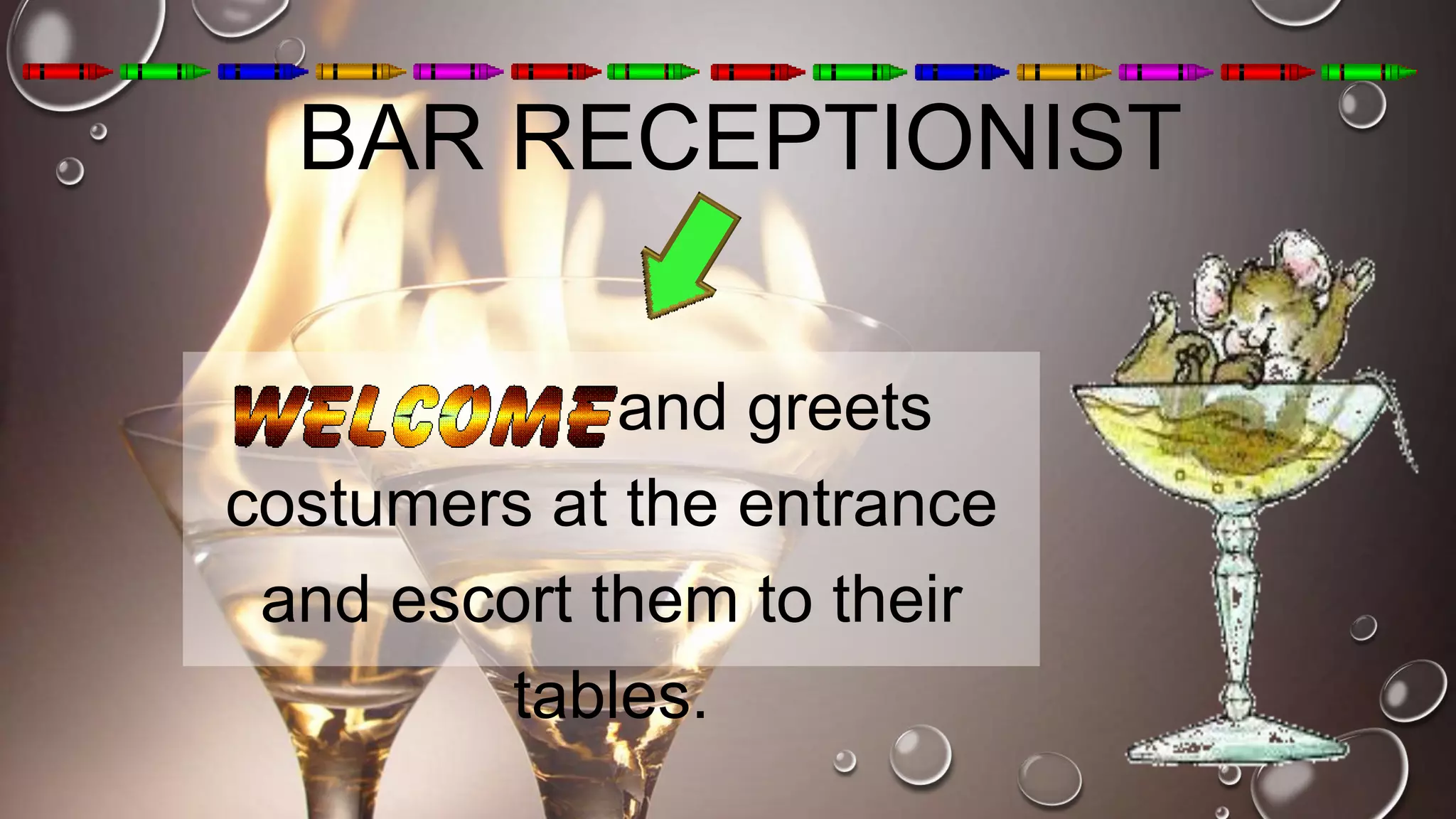 Bartending Presentation | PPTX