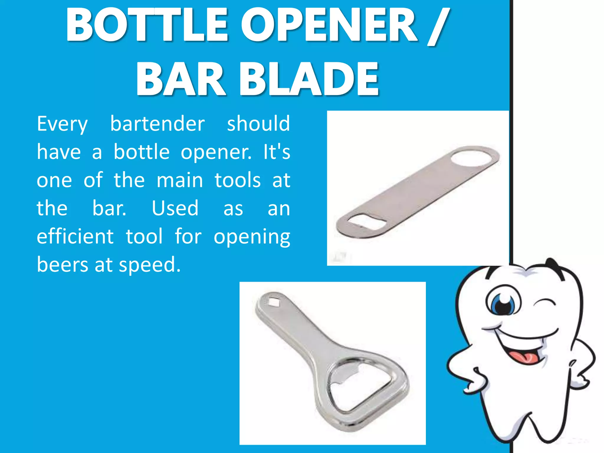 Bartending tools | PPTX