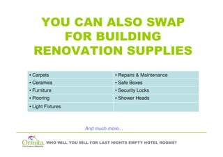 Barter for Hotels and Resorts | PDF