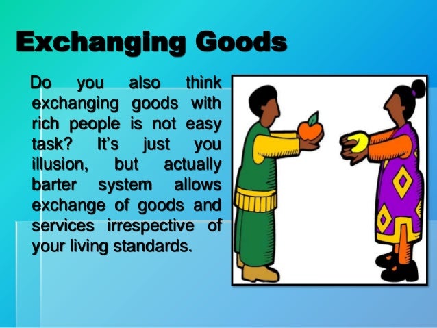 Barter system