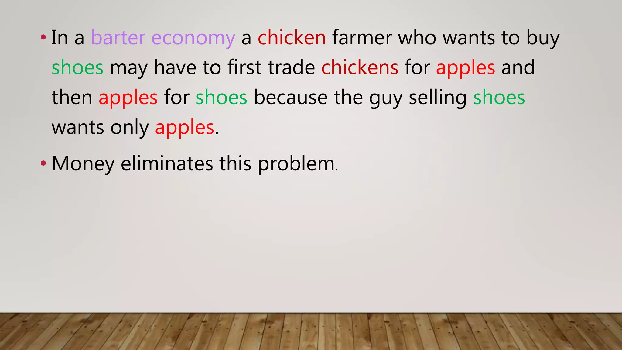 Barter system | PPTX