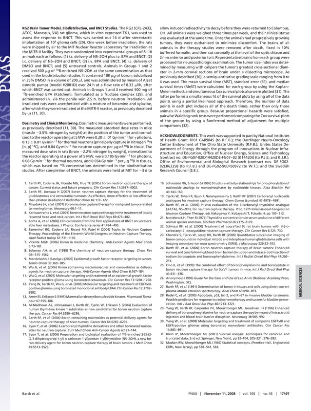 Targeting of TK1 to tumors for BNCT | PDF