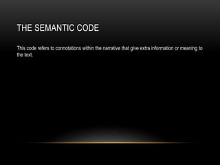 Barthes semiotics | PPTX