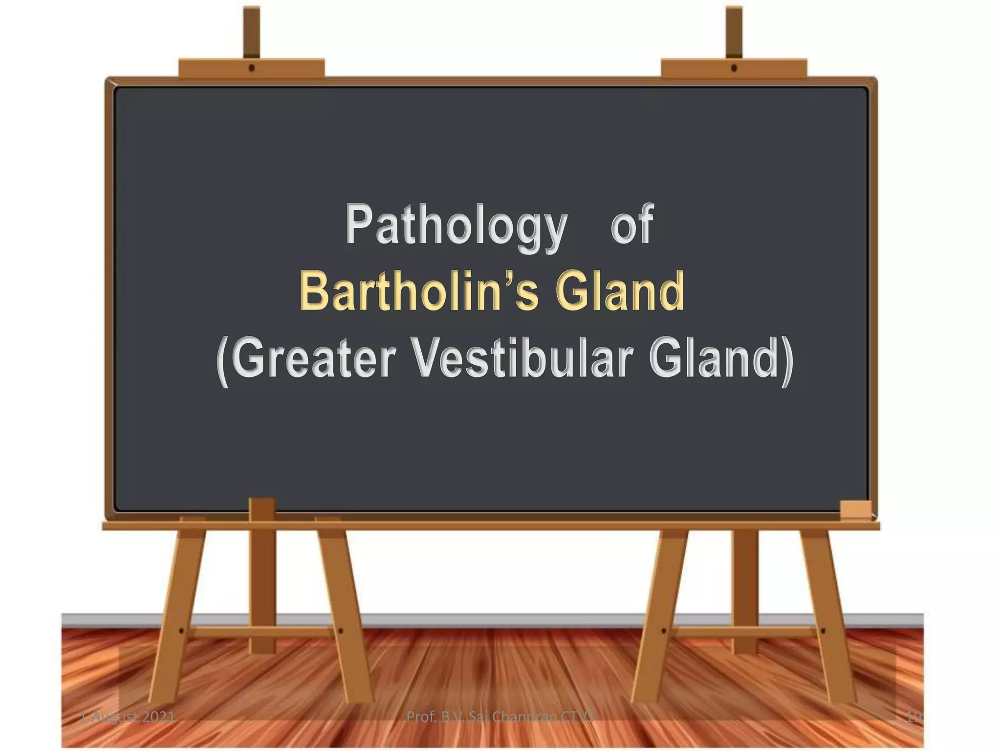 Bartholin gland cyst | PPTX