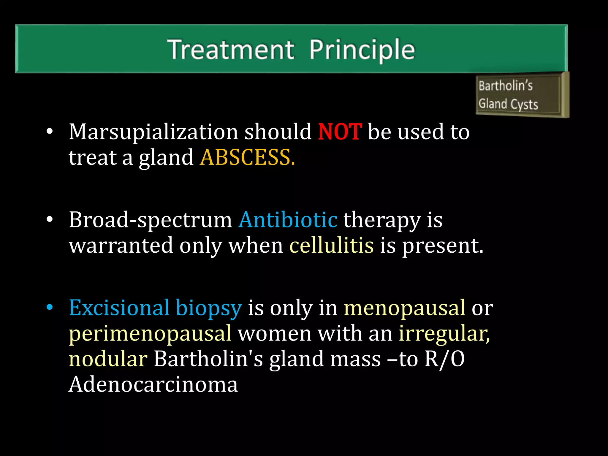 Bartholin gland cyst | PPTX