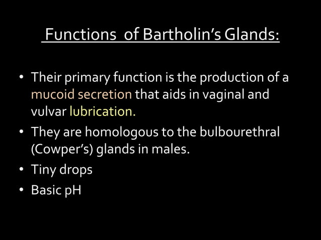 Bartholin gland cyst | PPTX
