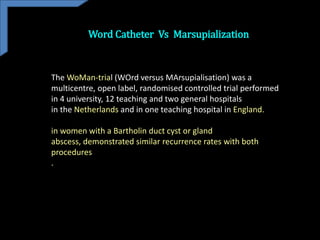 Bartholin gland cyst | PPTX