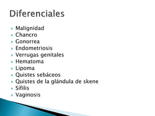Bartholinitis | PPTX