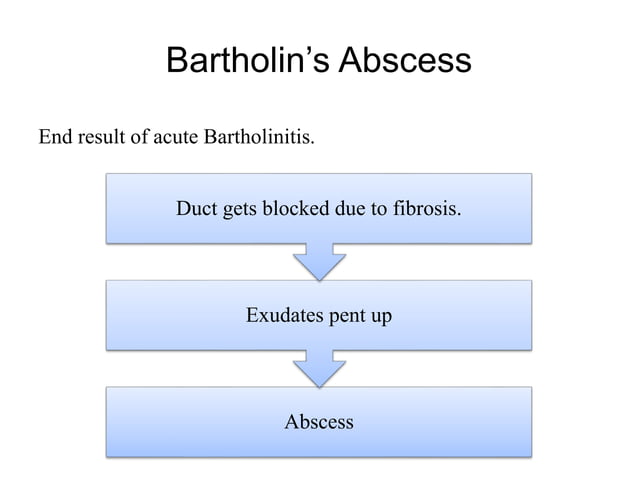 BARTHOLINS.pptx | Reproductive Health | Diseases and Conditions
