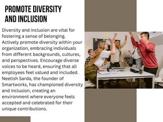 Fostering a Sense of Belonging in the Workplace: Key Strategies for ...