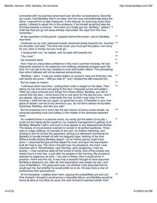 Bartleby, The Scrivener” | PDF