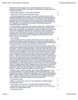 Bartleby, The Scrivener” | PDF