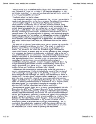 Bartleby, The Scrivener” | PDF