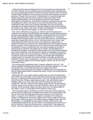 Bartleby, The Scrivener” | PDF