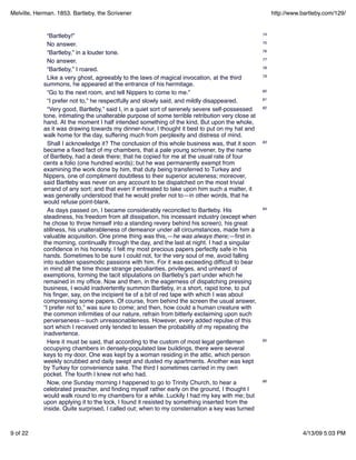 Bartleby, The Scrivener” | PDF